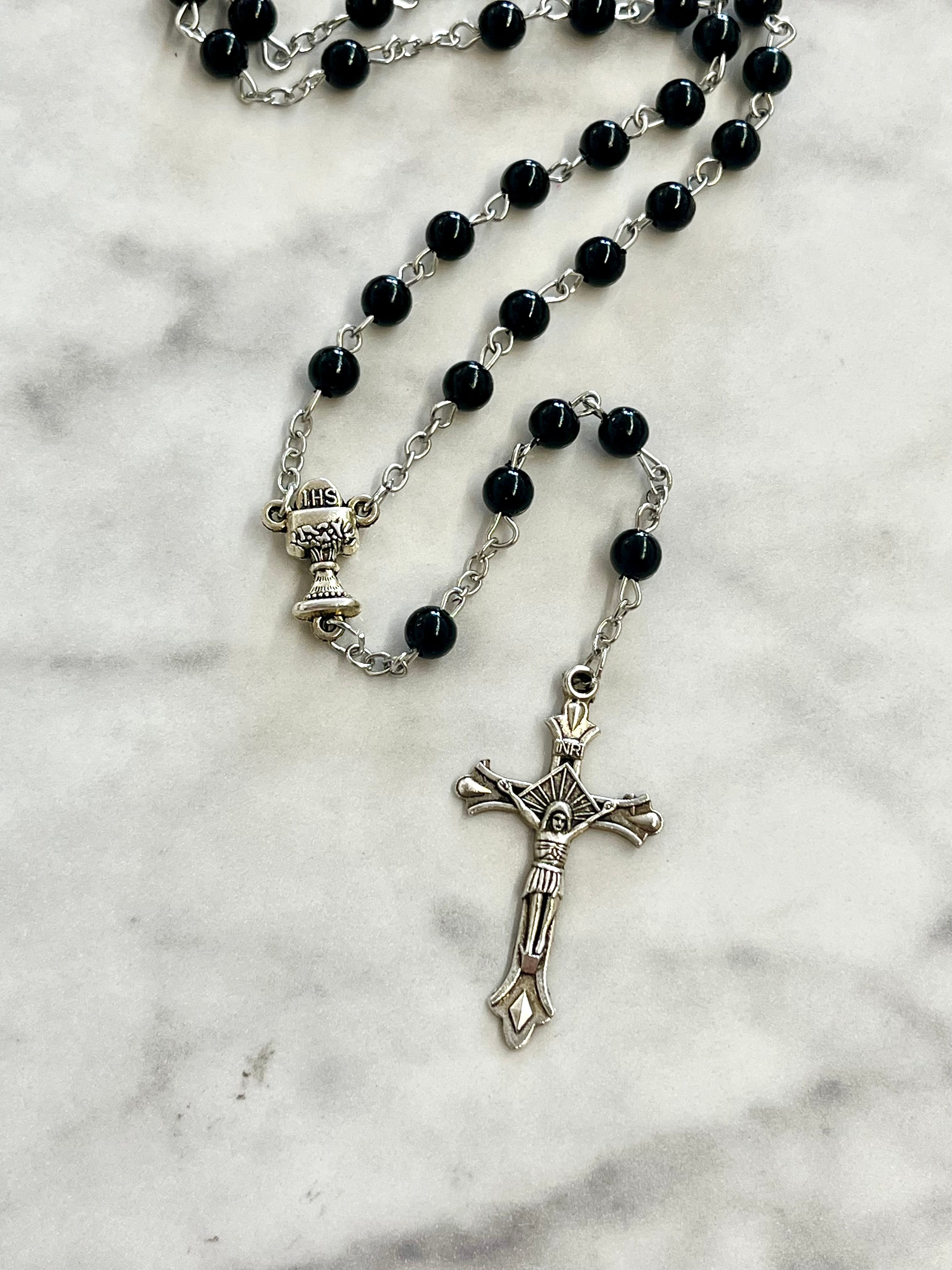 First Communion Rosary for Boy – Discount Catholic Store