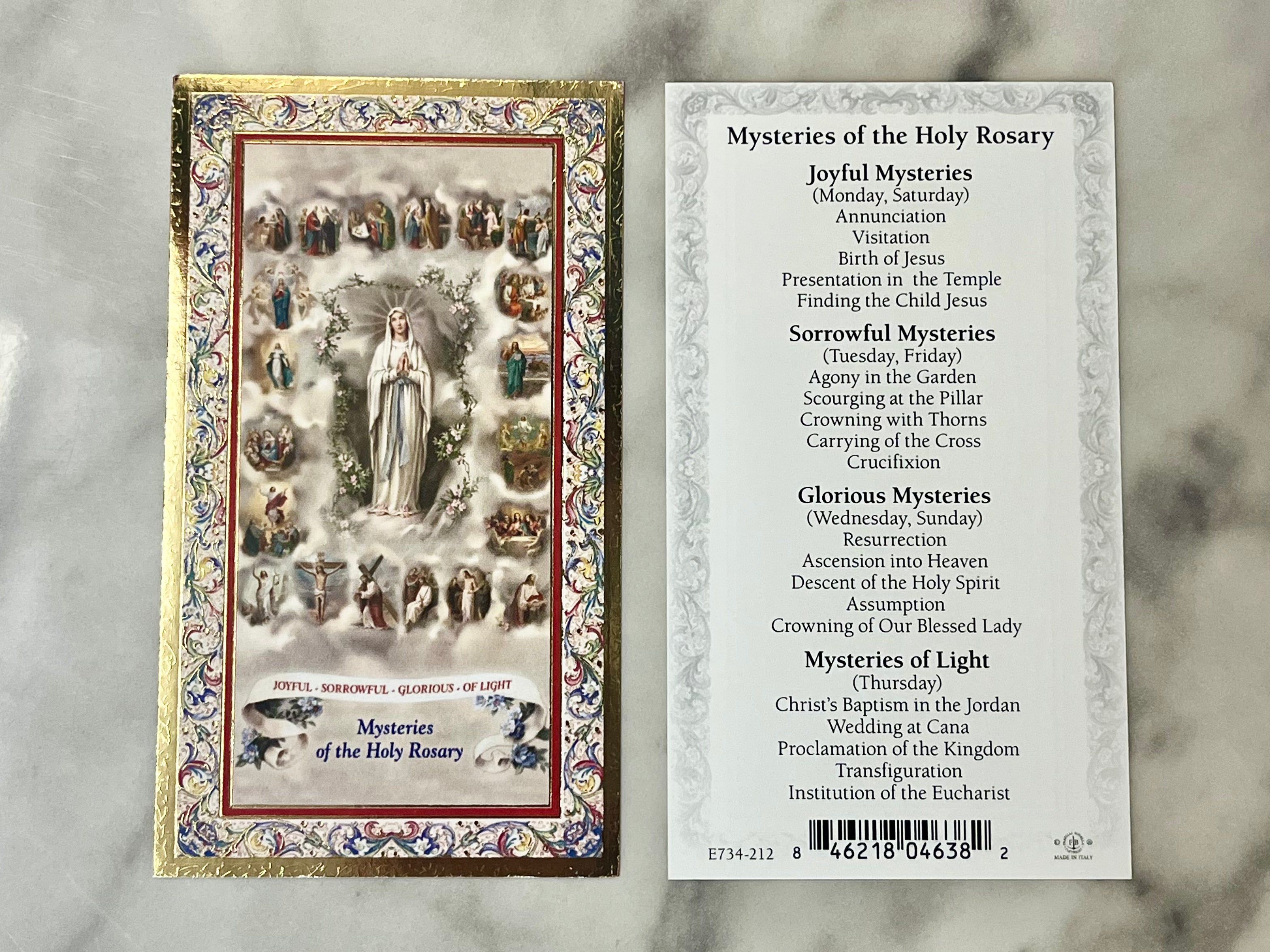 Mysteries of Holy Rosary – Discount Catholic Store