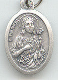 St. Philomena .50 Cent Medal. – Discount Catholic Store