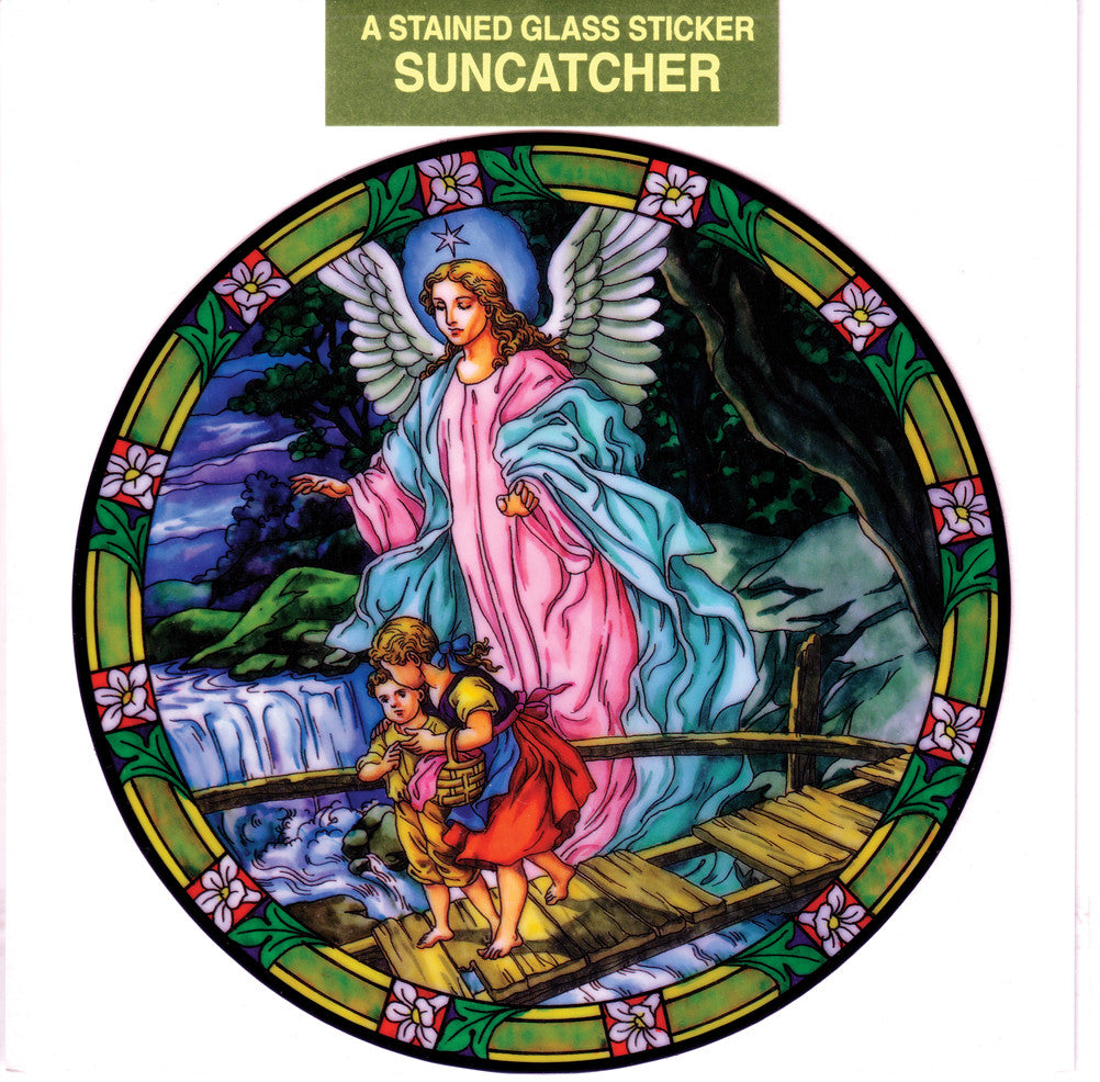Guardian Angel Window Sticker – Discount Catholic Store