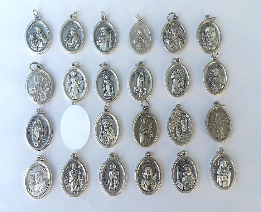23 Different Relic Medals - 1 of each Medal – Discount Catholic Store