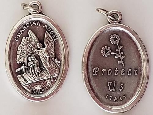Guardian Angel .50 Cent Medal. – Discount Catholic Store
